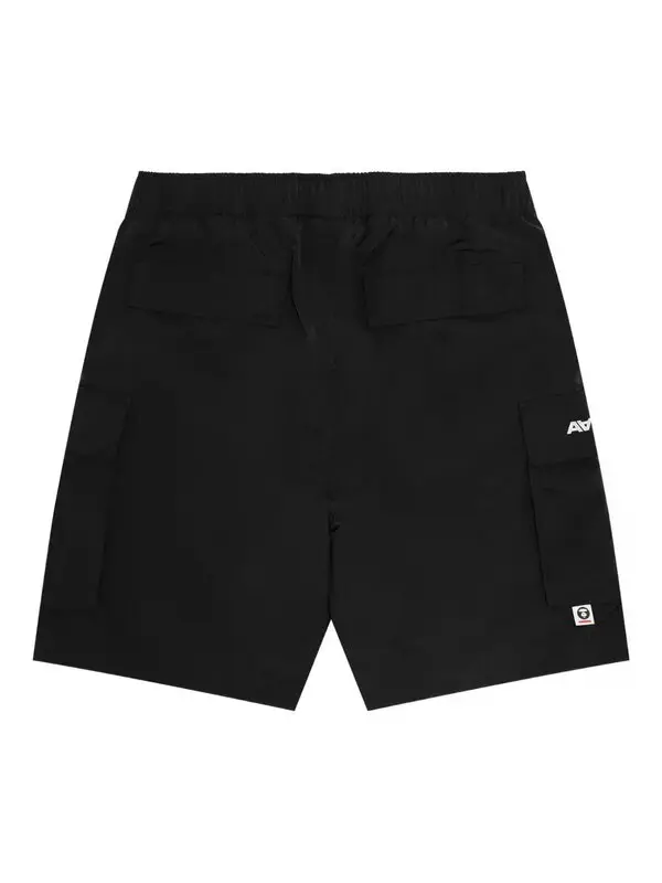 AAPE BY *A BATHING APE Logo-print Cargo Shorts - Black