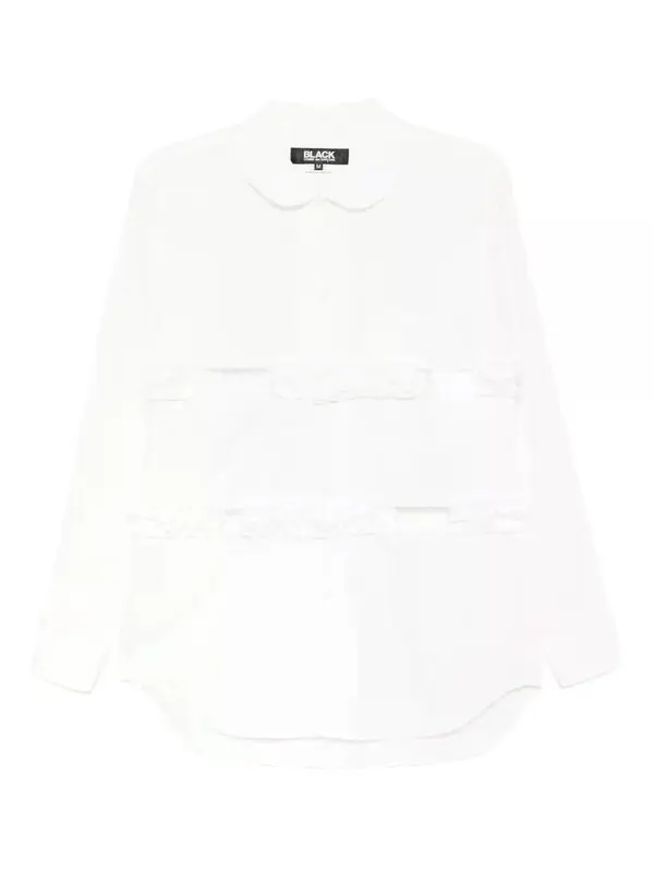 BLACK COMME DES GARÇONS Ruffle Shirt