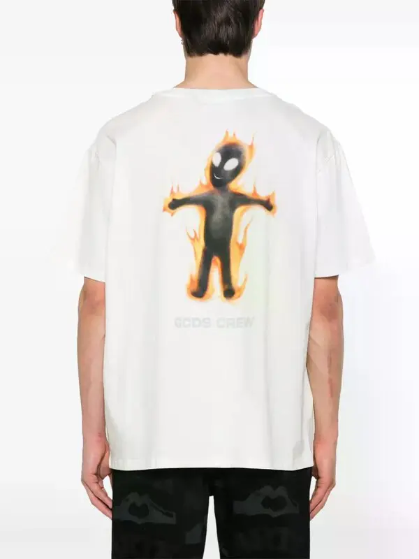 Gcds Wirdo Flames T-shirt