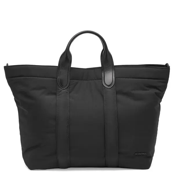 Jacquemus Le Tote Nylon Tote - Black