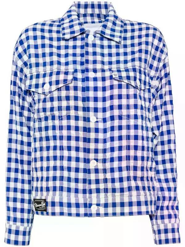 CHOCOOLATE Checked Shirt - Blue