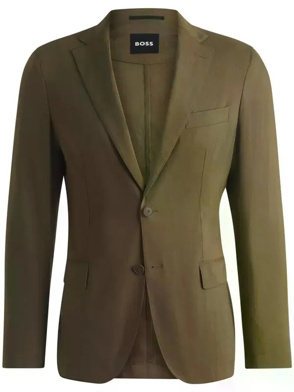 BOSS Single-breasted Blazer - Green