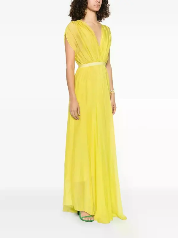 FORTE_FORTE Silk Maxi Dress