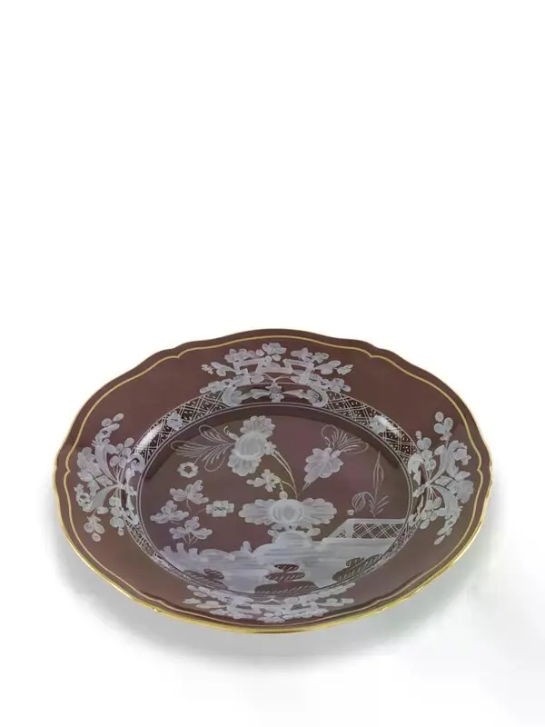 GINORI 1735 Oriente Dessert Plate - Brown