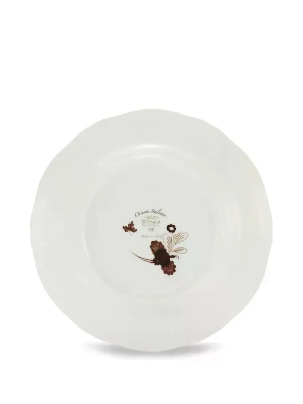 GINORI 1735 Oriente Dessert Plate - Brown