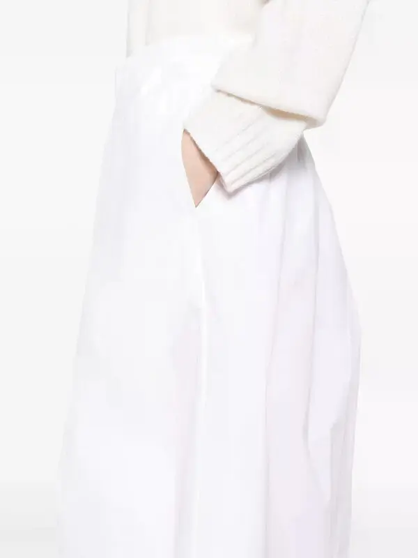 JIL SANDER Cotton Poplin Skirt