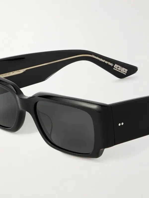 Oliver Spencer Khaite 1995c Square-frame Sunglasses