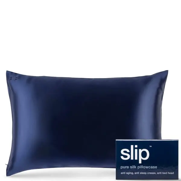 Slip Queen Silk Pillowcase - Navy