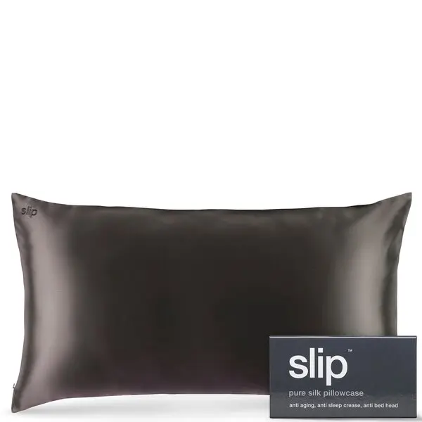 Slip King Pillowcase - Charcoal