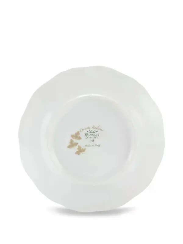 GINORI 1735 Oriente Scalloped-edge Plate - Neutrals
