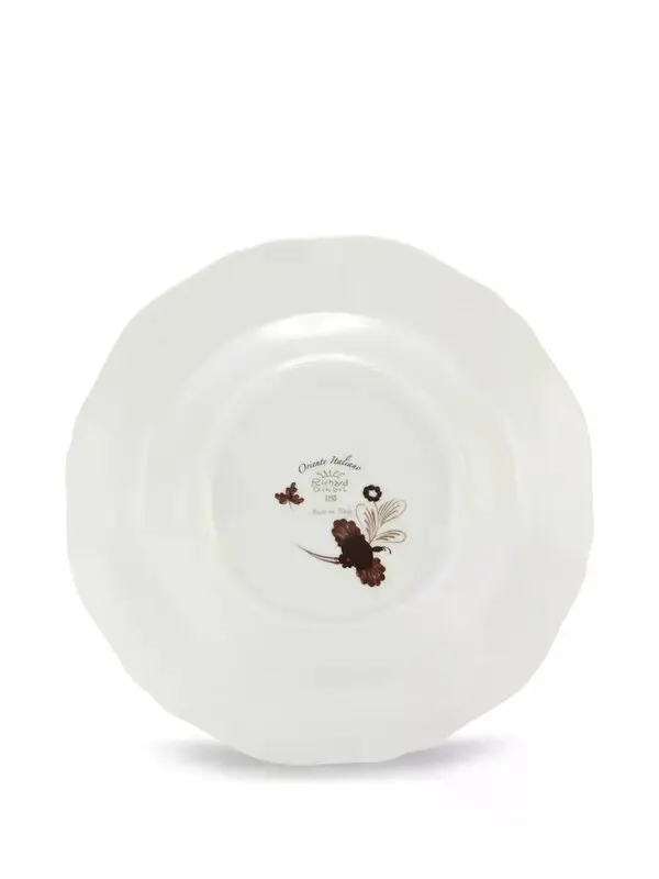 GINORI 1735 Oriente Floral-decorated Plate - Brown