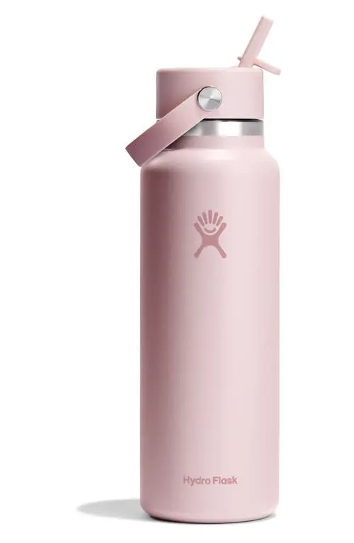 HYDRO FLASK 40-ounce Wide Flex Straw Cap Water Bottle - Trillium