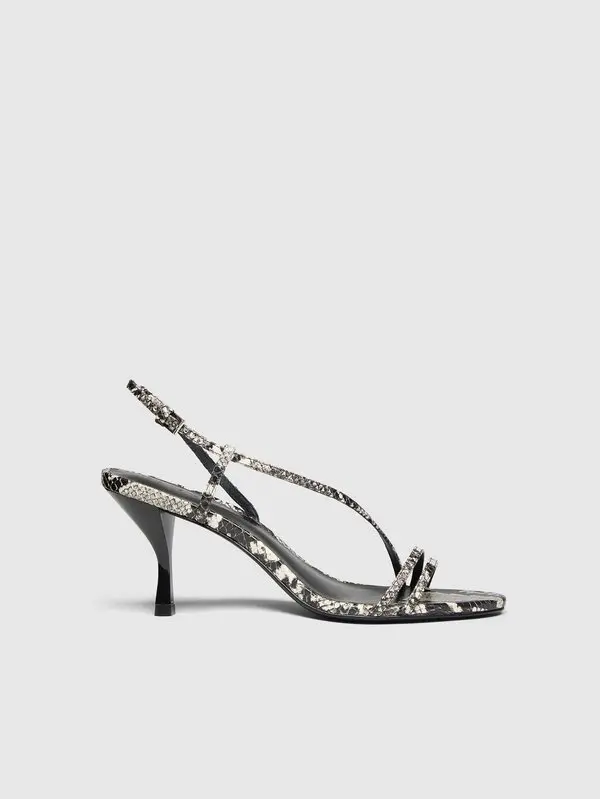 REFORMATION Petunia Heeled Sandal - Multi
