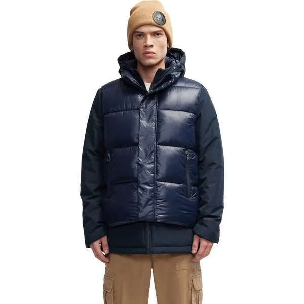 Pajar Kiet 3-in-1 Padded Jacket With Removable Vest - Navy