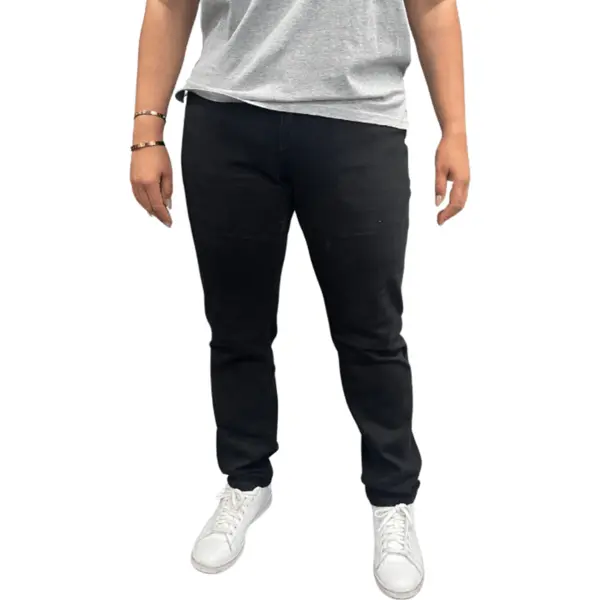 DAPPER BOI Slim-straight Premium Stretch Jeans - Black