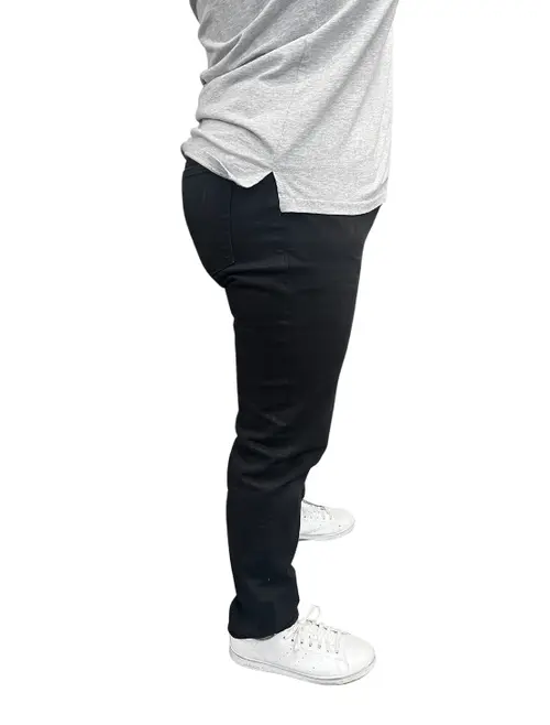 DAPPER BOI Slim-straight Premium Stretch Jeans - Black