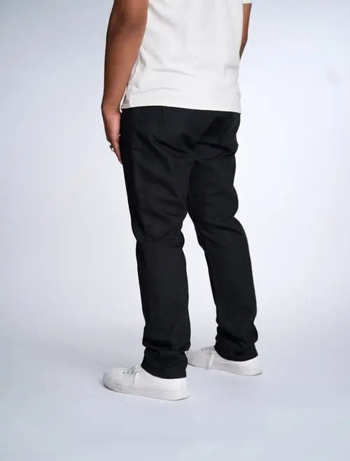DAPPER BOI Slim-straight Premium Stretch Jeans - Black
