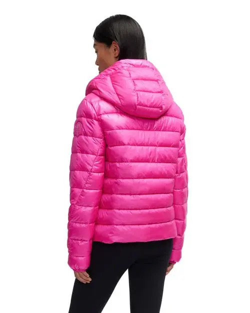 Pajar Kateri Light Weight Boxy Puffer - Pink Glo