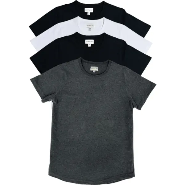 DAPPER BOI Drop-cut Crew Neck 4-pack 2.0 - Essential