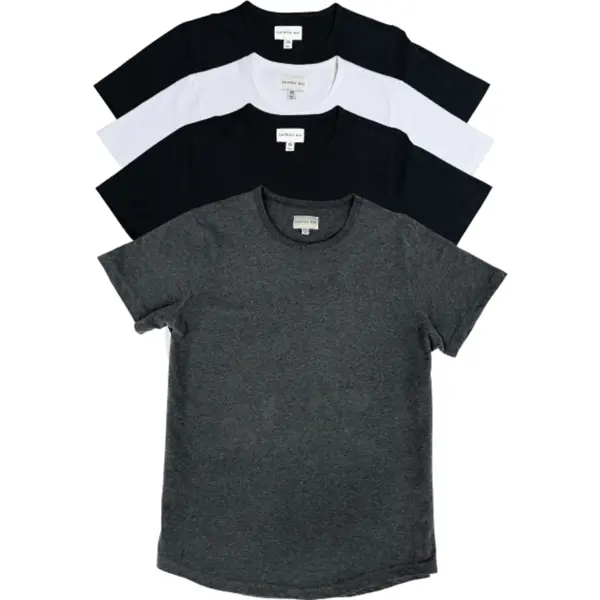 DAPPER BOI Drop-cut Crew Neck 4-pack 2.0 - Essential