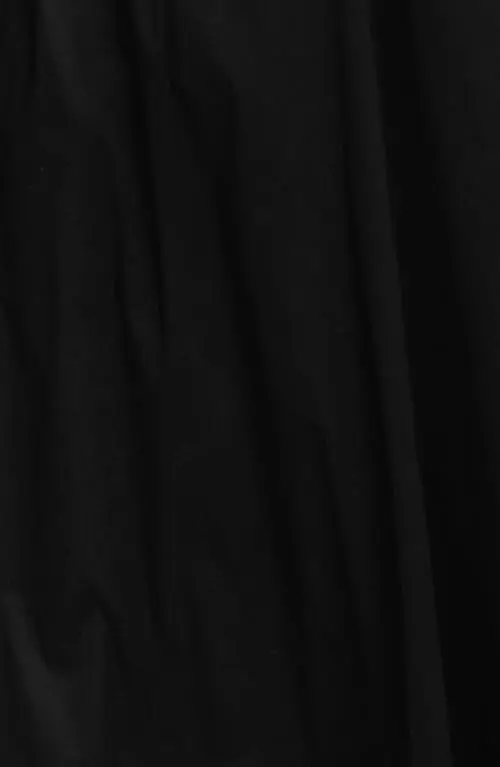 PIETRO BRUNELLI Short Sleeve Shirtdress - Black