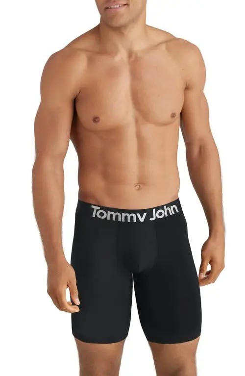 Tommy John 3-pack 360 Sport 8-inch Essentials Boxer Briefs - Black