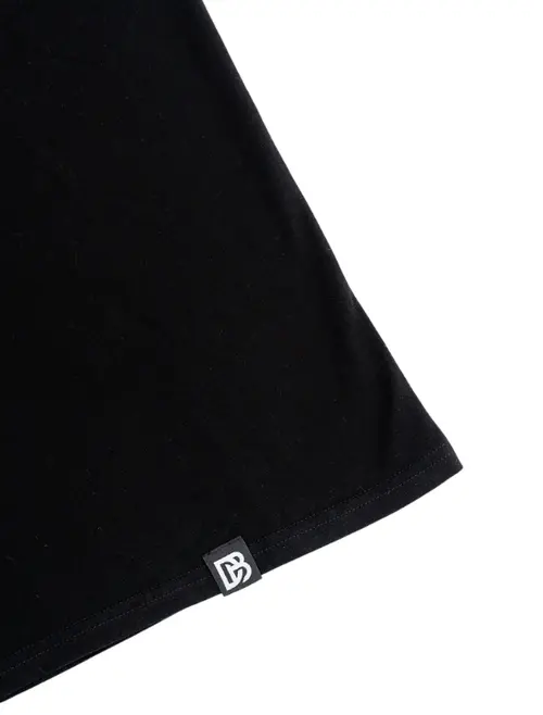 DAPPER BOI Essential Drop Shoulder Tee - Black