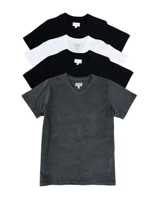DAPPER BOI Premium V-neck 4-pack 2.0 - Essential