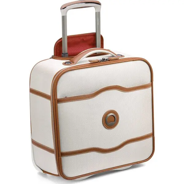DELSEY PARIS Chatelet 2.0 Softside Carry On 16-inch Under-seater Luggage - Angora
