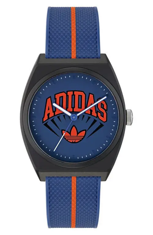 Adidas Ao Street Project 2 Logo Graphic Watch - Blue