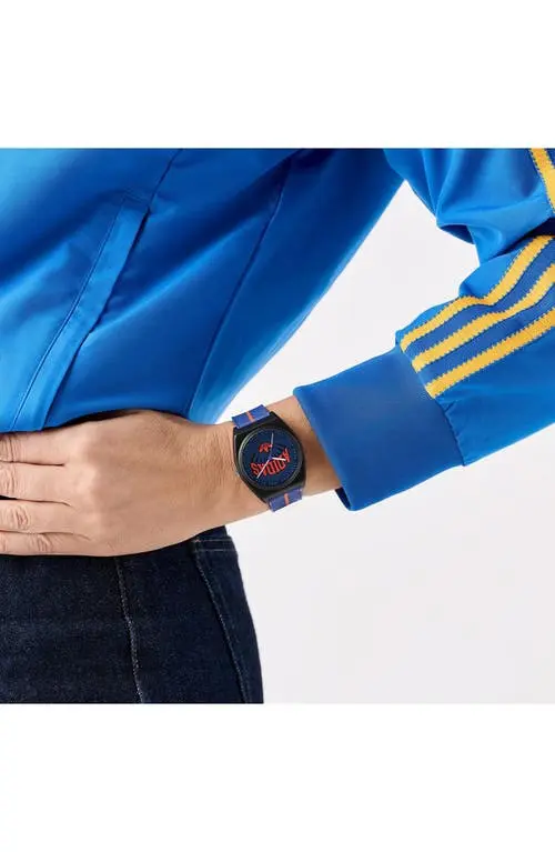Adidas Ao Street Project 2 Logo Graphic Watch - Blue