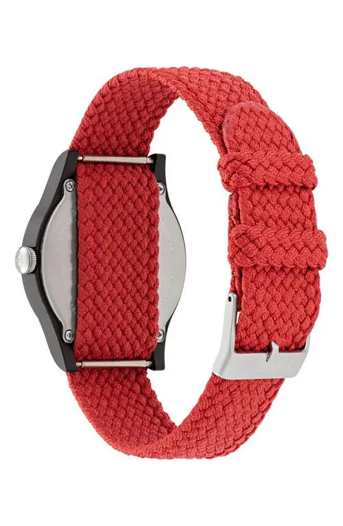 Adidas Ao Style Basketball Dial Webbing Strap Watch