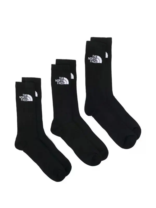 The North Face Intarsia Logo Socks - Black