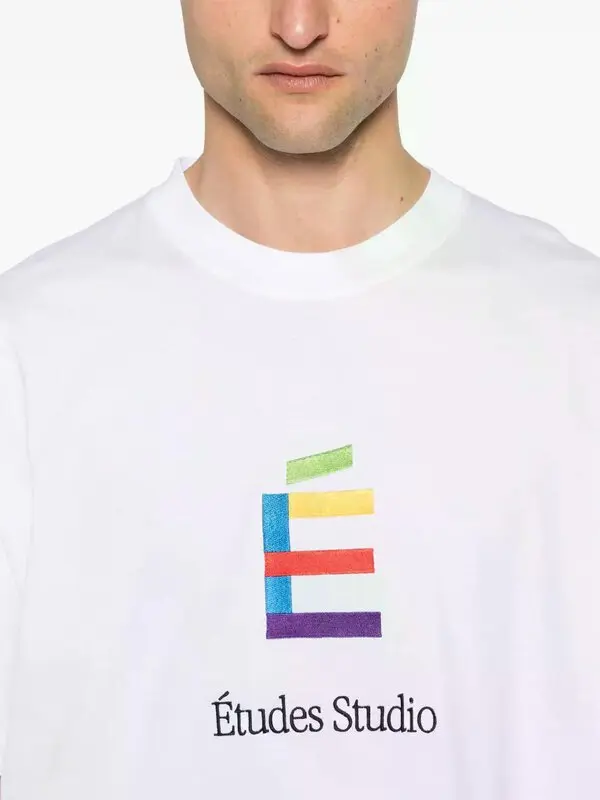 ÉTUDES STUDIO Rainbow Logo T-shirt