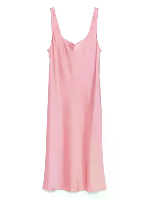 Ralph Lauren Satin Midi Dress