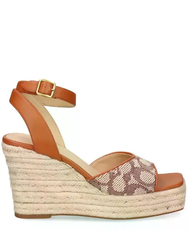 COACH® 70mm Wedge Espadrilles