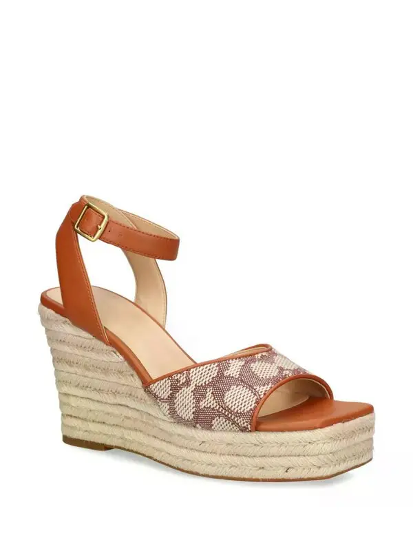 COACH® 70mm Wedge Espadrilles