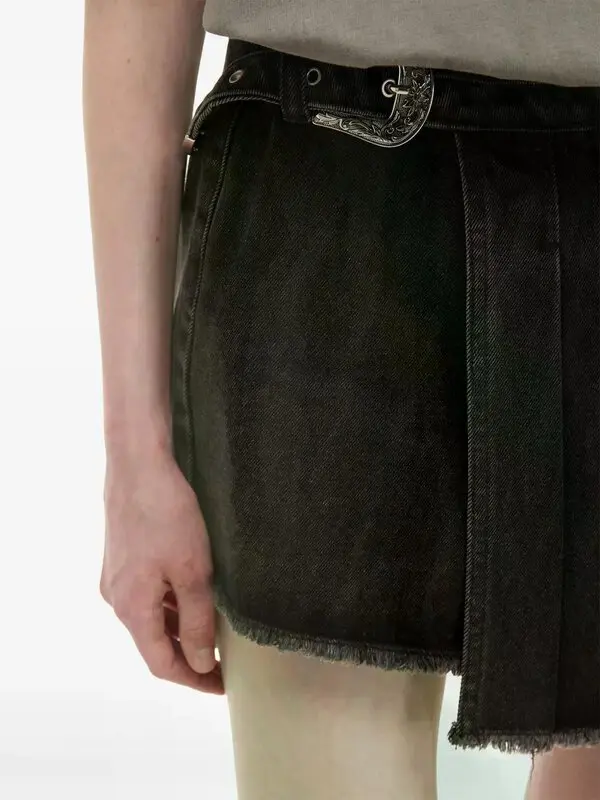 MUSIUM DIV. Pleated Skorts - Black