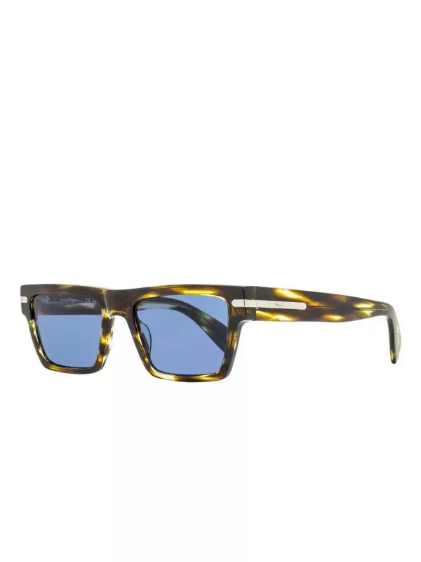 FERRAGAMO Rectangle-frame Sunglasses