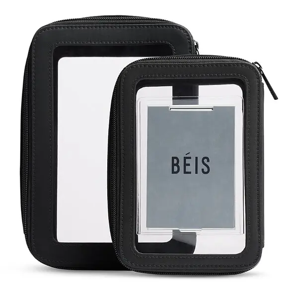 BEIS The In Flight Cosmetic Case - Black