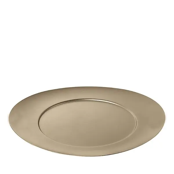 MEPRA Atmosfera Charger Plate - Materic Champagne