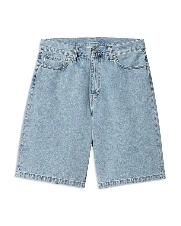 Carhartt Work In Progress Landon Denim 10.6" Shorts - Blue(heavy Worn Bleached)