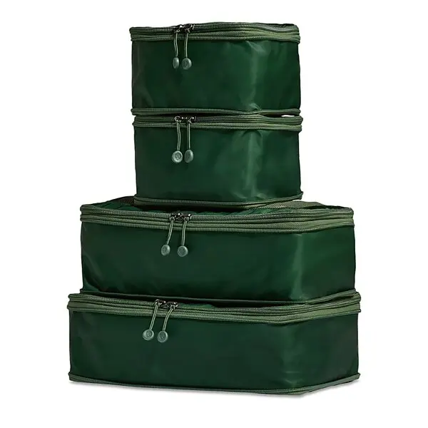 ANTLER Packing Cubes Set Of 4 - Woodland - Green