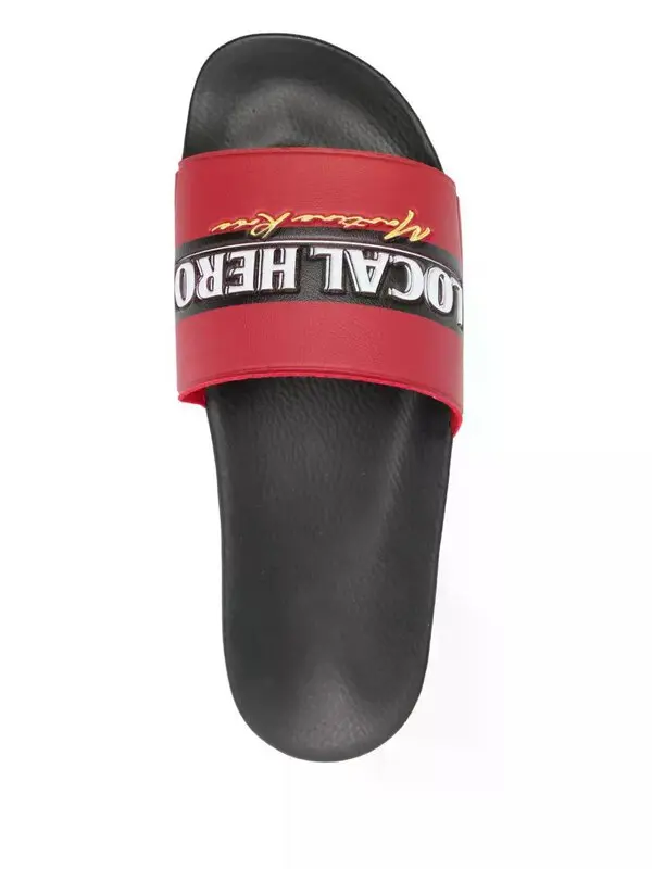 Martine Rose Local Hero Slides - Red