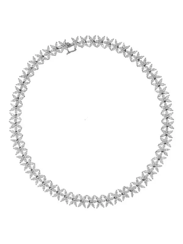 JUWELINA PARIS Marchesa Necklace - Silver