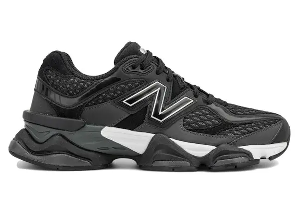 NEW BALANCE 9060 Shoe Palacein Sneakers - Black/silver
