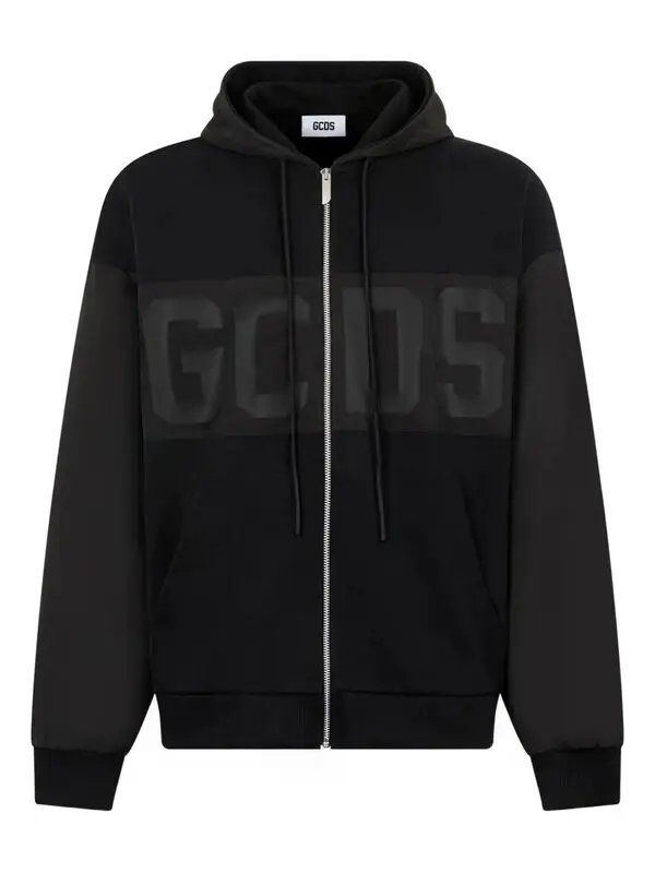 Gcds Logo Zip Hoodie