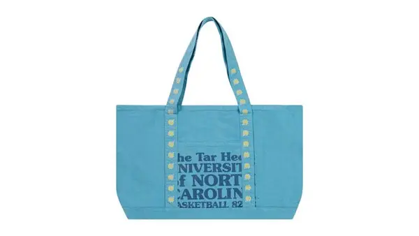 ERIC EMANUEL University Of North Carolina Tote - Washed Baby Blue/navy