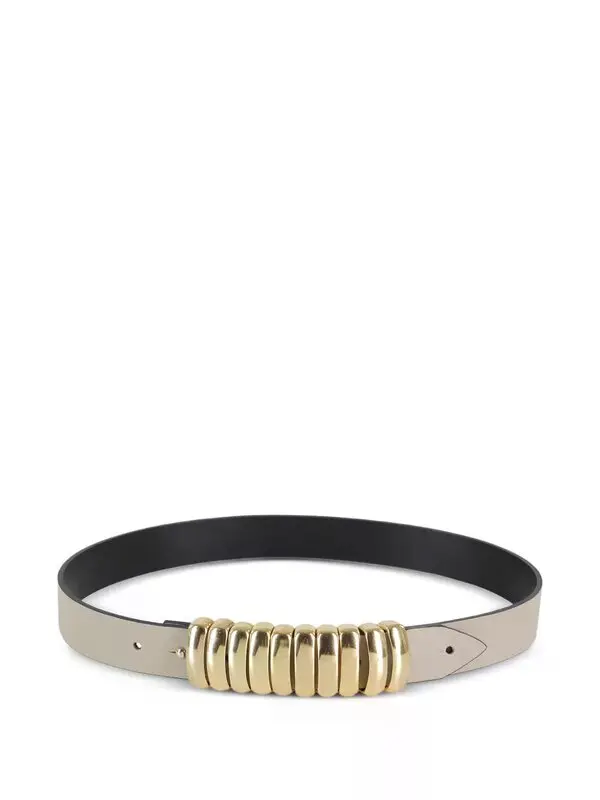 Federica Tosi Leather Belt - Neutrals