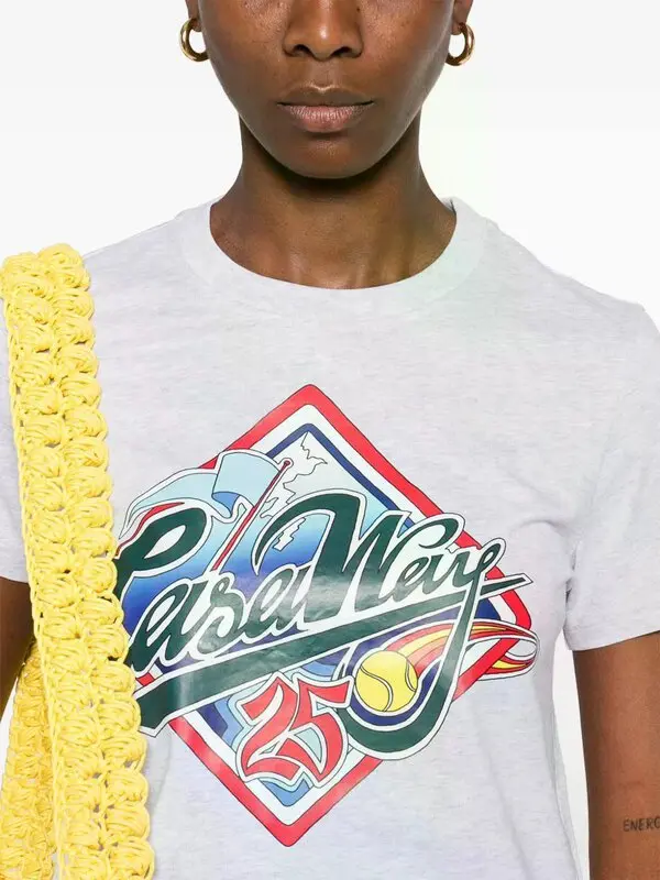 Casablanca Graphic Print T-shirt - Grey